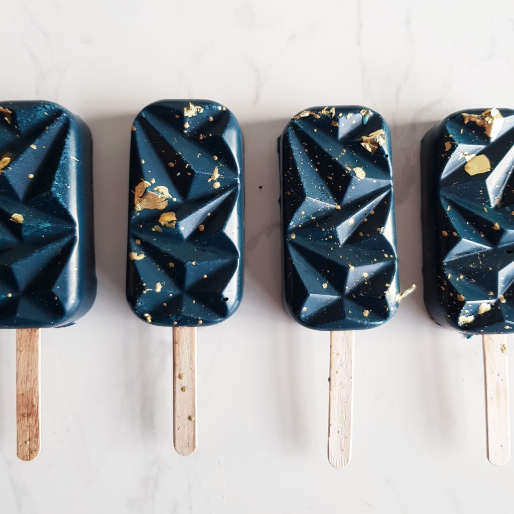 Geometric Cake Popsicle x 10 - The Cake Eating Company NZ